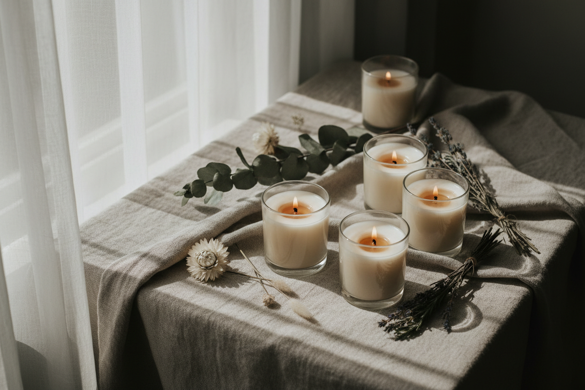 Tulip Blooms Candles